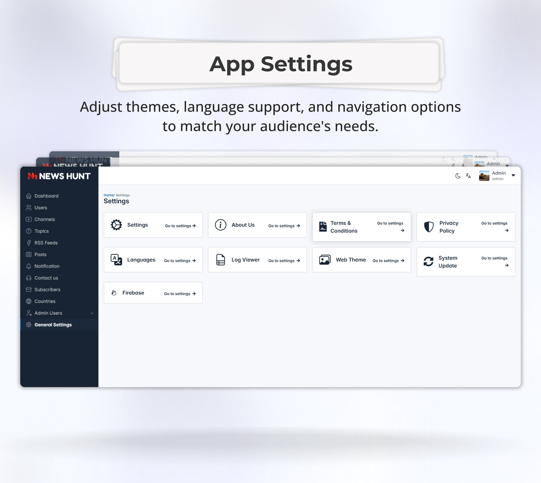 News Hunt - Flutter News app for Android and iOS with Laravel Admin Panel by infinitietech